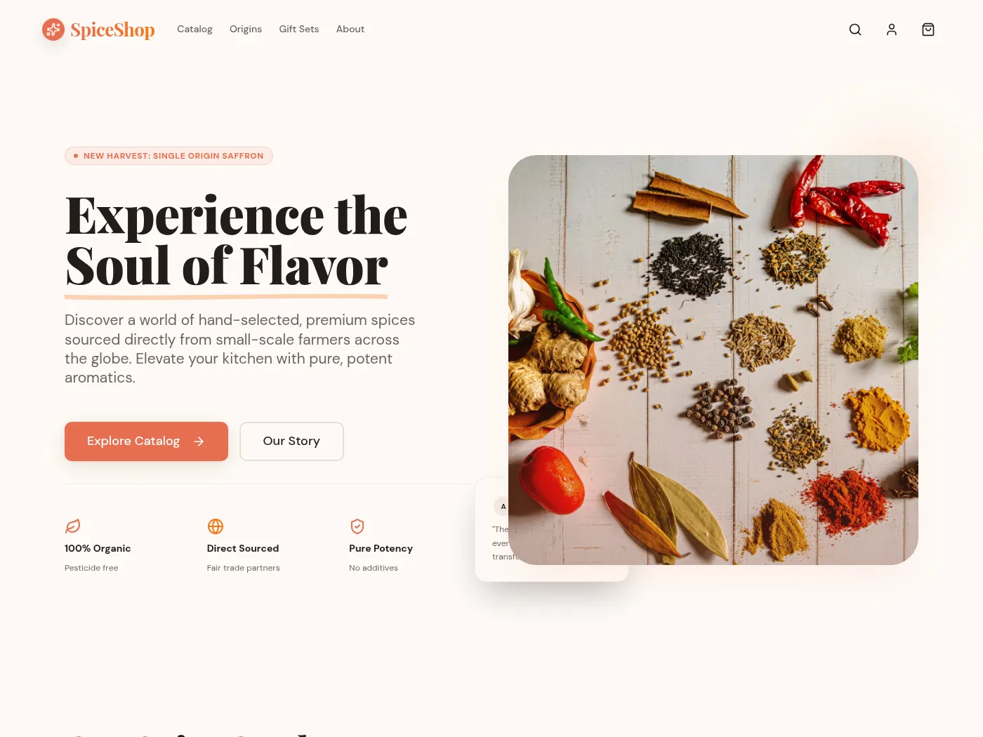 Spice Shop Online