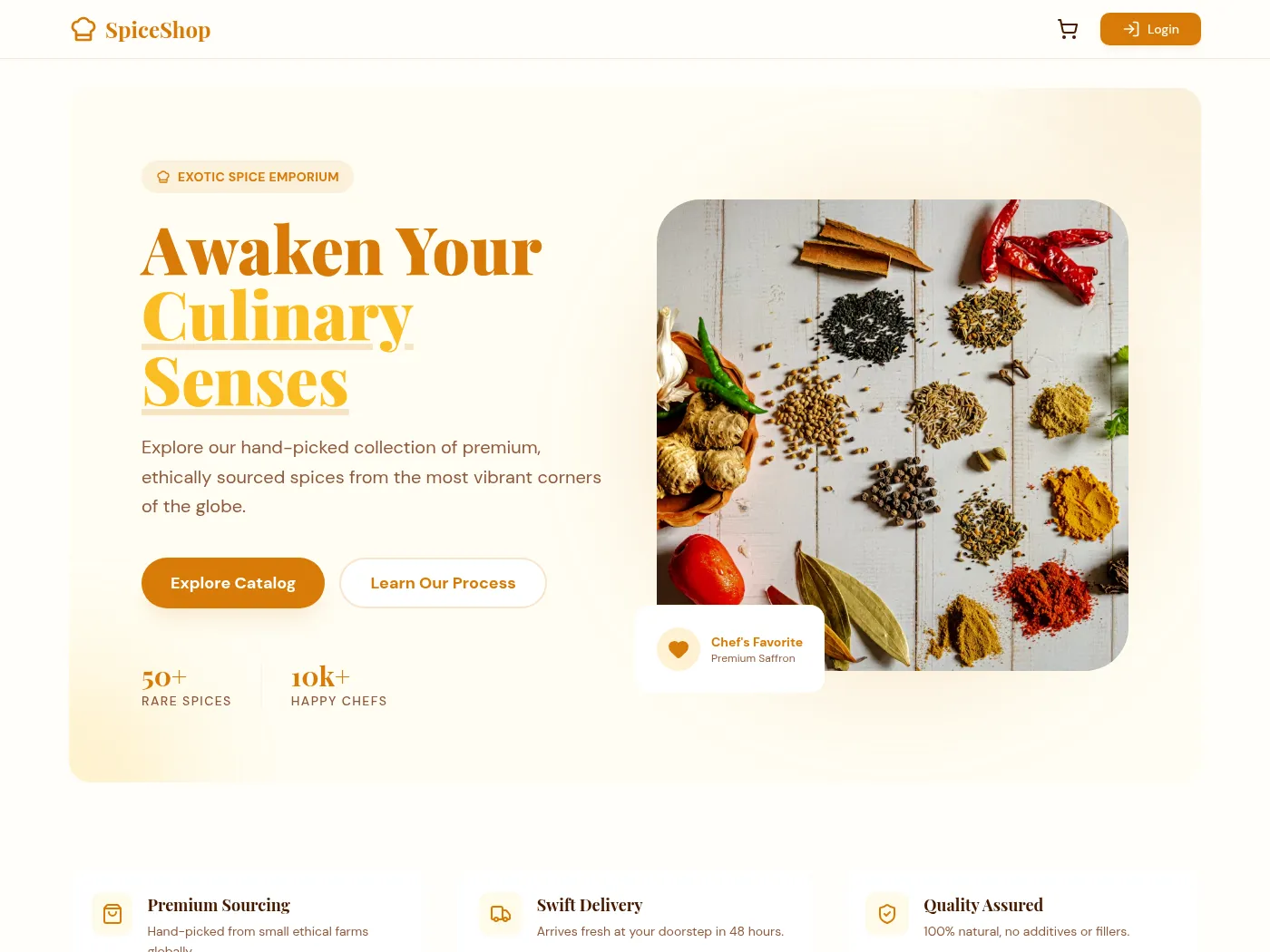 SpiceShop Online