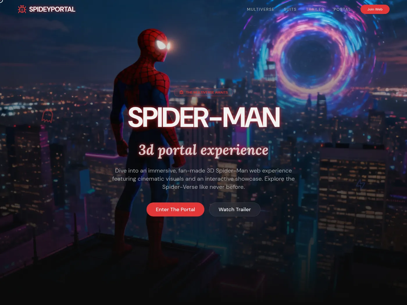 Spider-Man 3D Portal