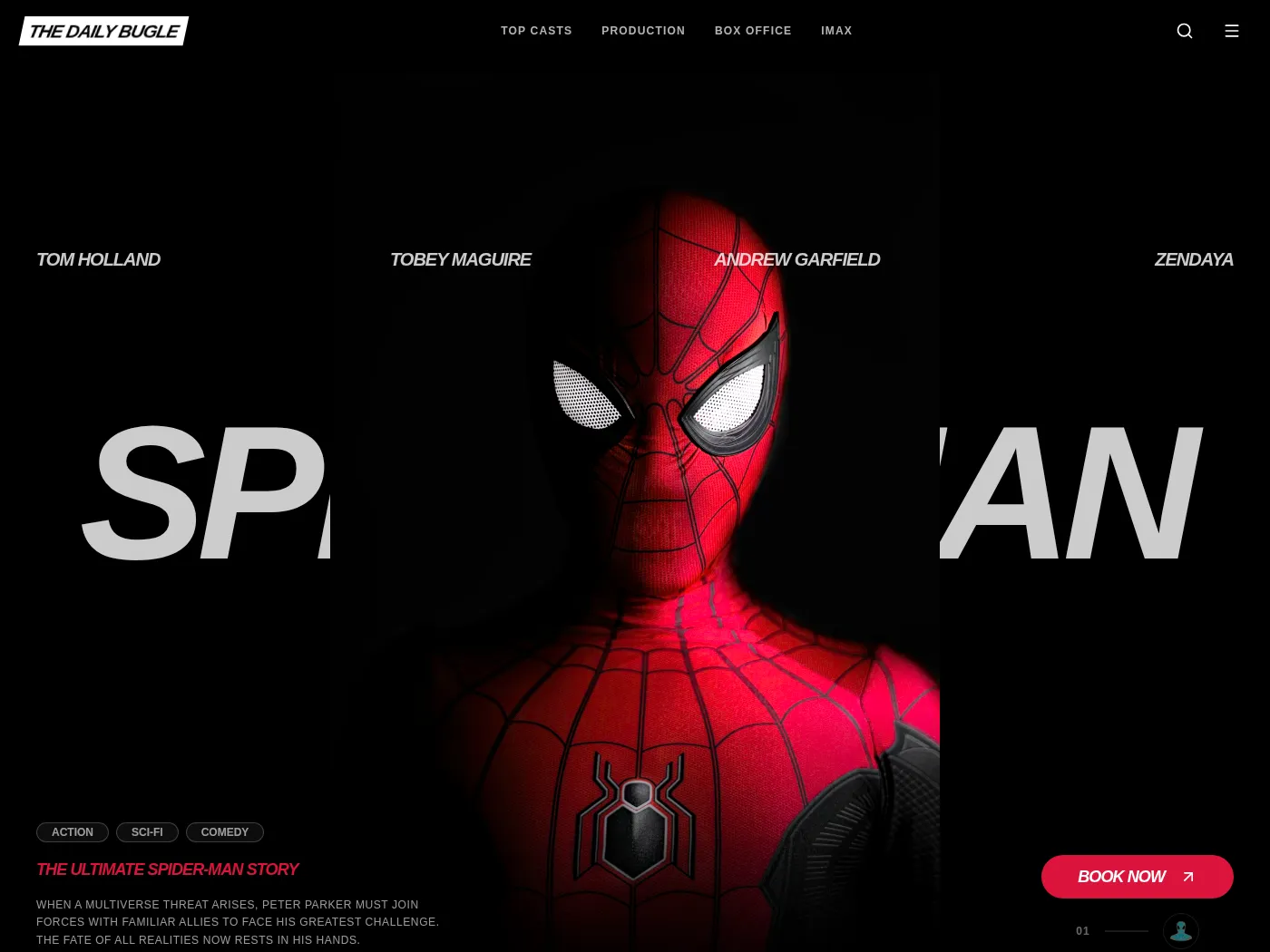 Spider-Man Movie Landing