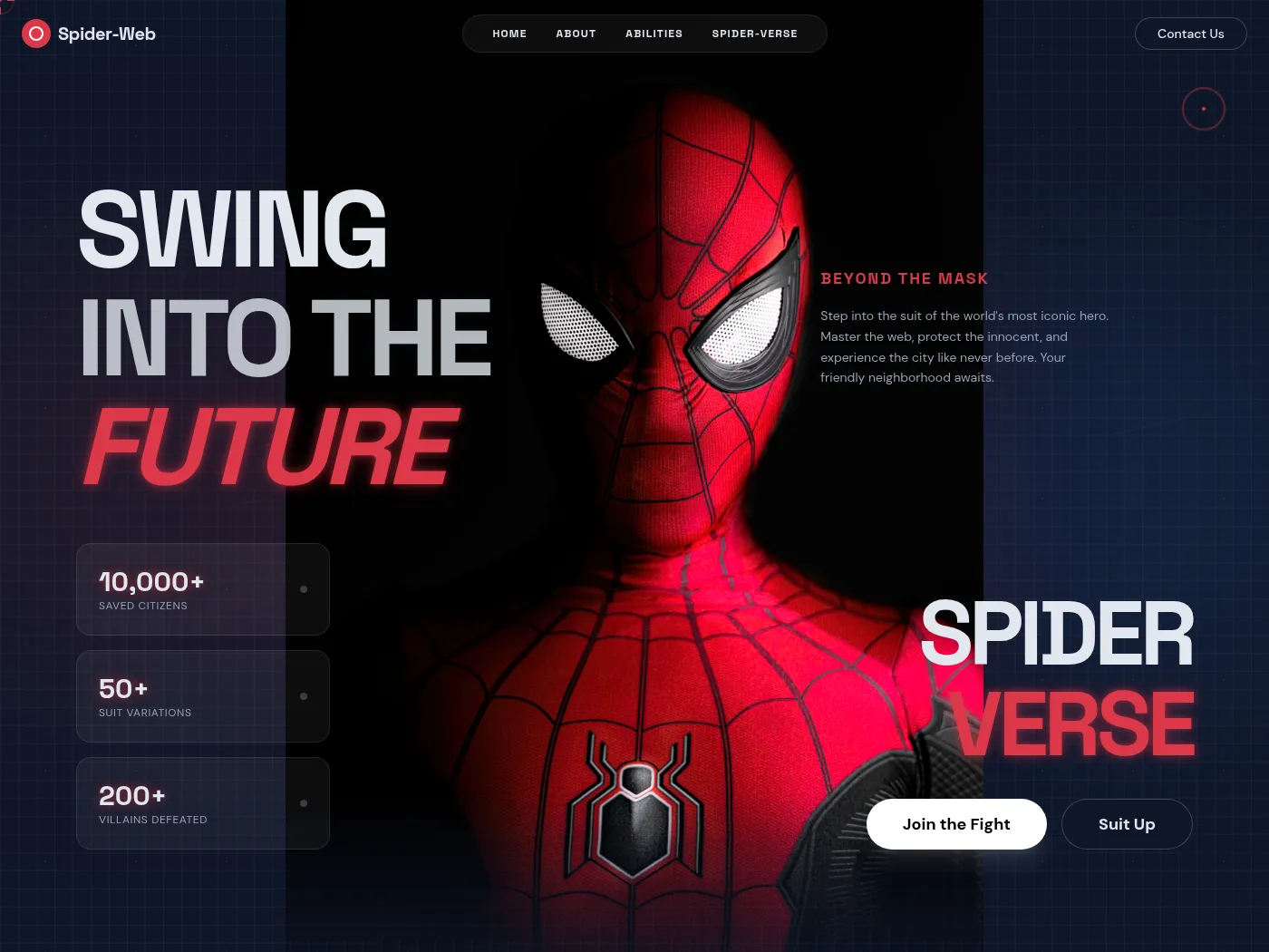 Spider-Man Themed Site