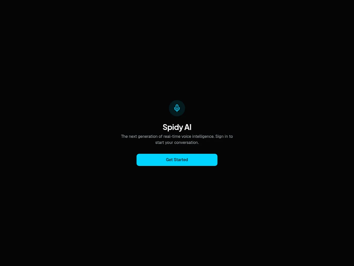 Spidy Voice AI Assistant