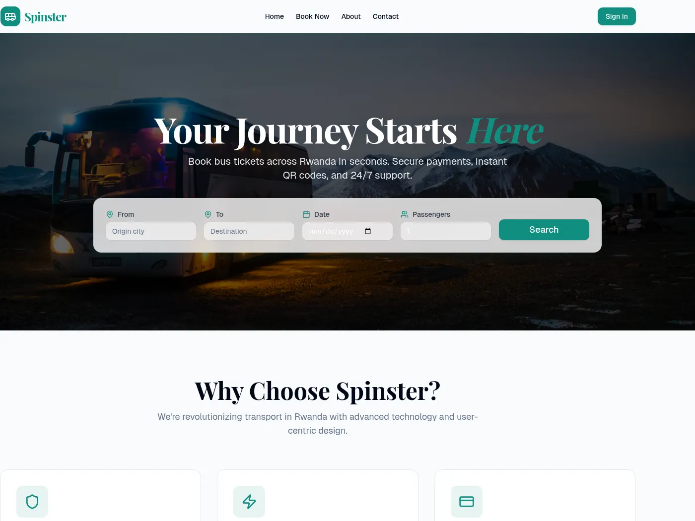 Spinster Ticket Platform