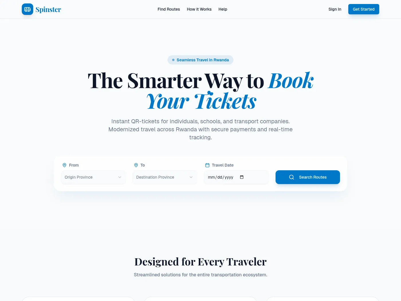 Spinster Ticket Platform