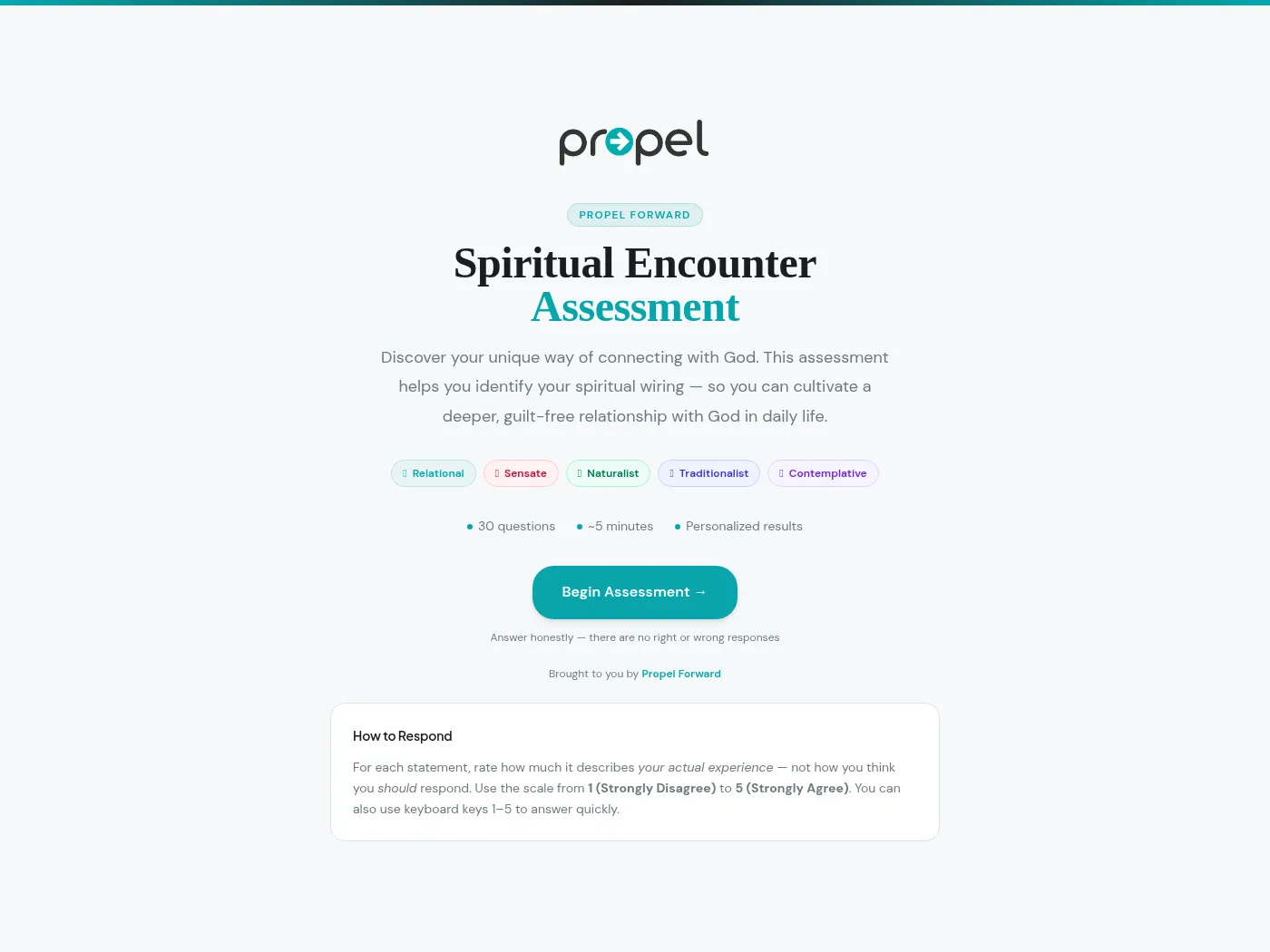 Spiritual Encounter Survey