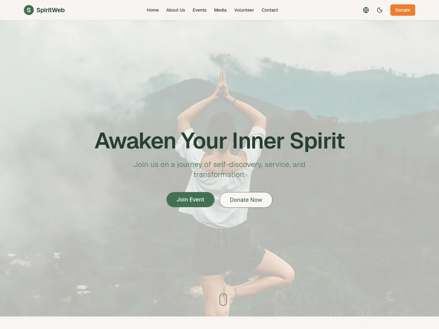 SpiritWeb Nonprofit Portal