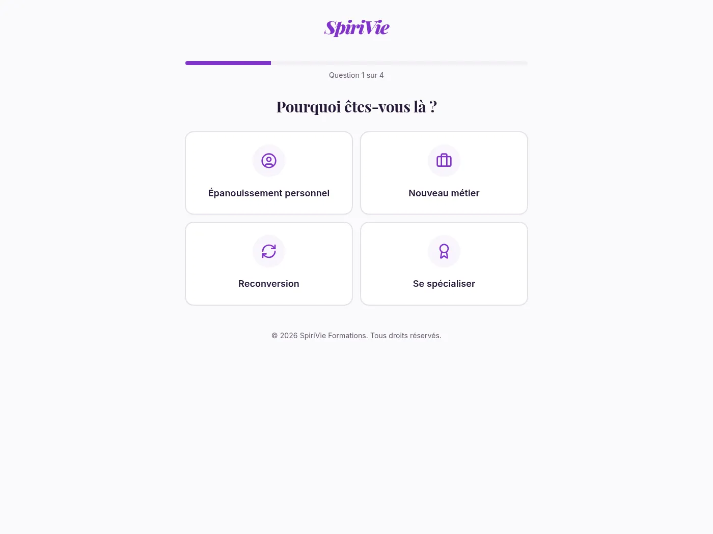 SpiriVie Quiz Orienta