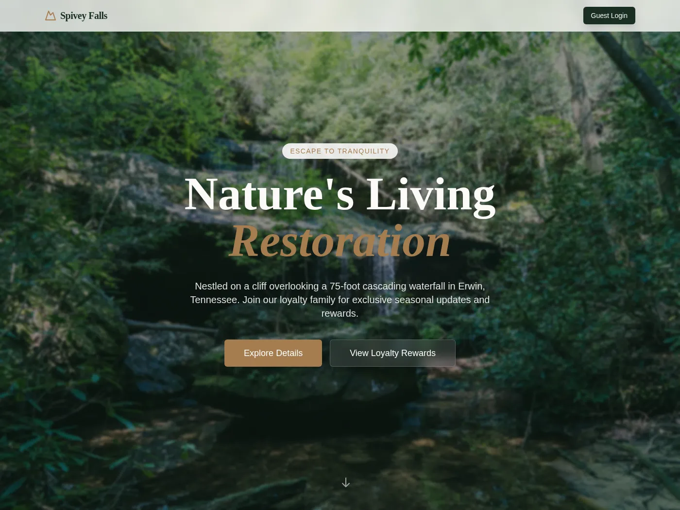 Spivey Falls Loyalty Portal