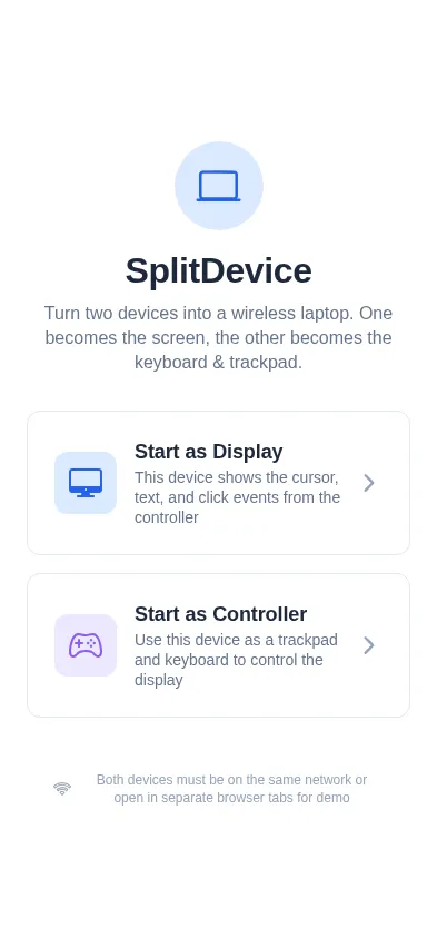 SplitDevice