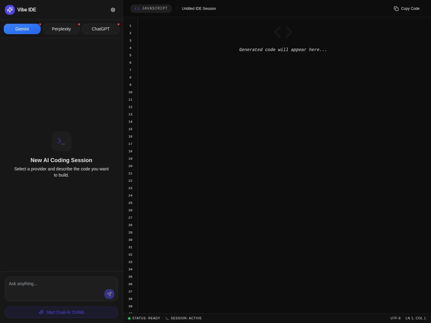 SplitTab AI Coding IDE