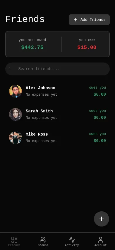 SplitEase Mobile