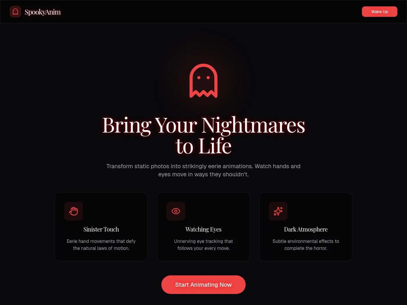 Spooky Photo Animator