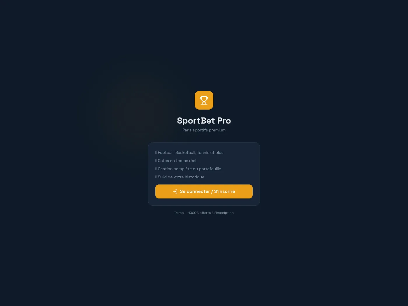 SportBet Pro