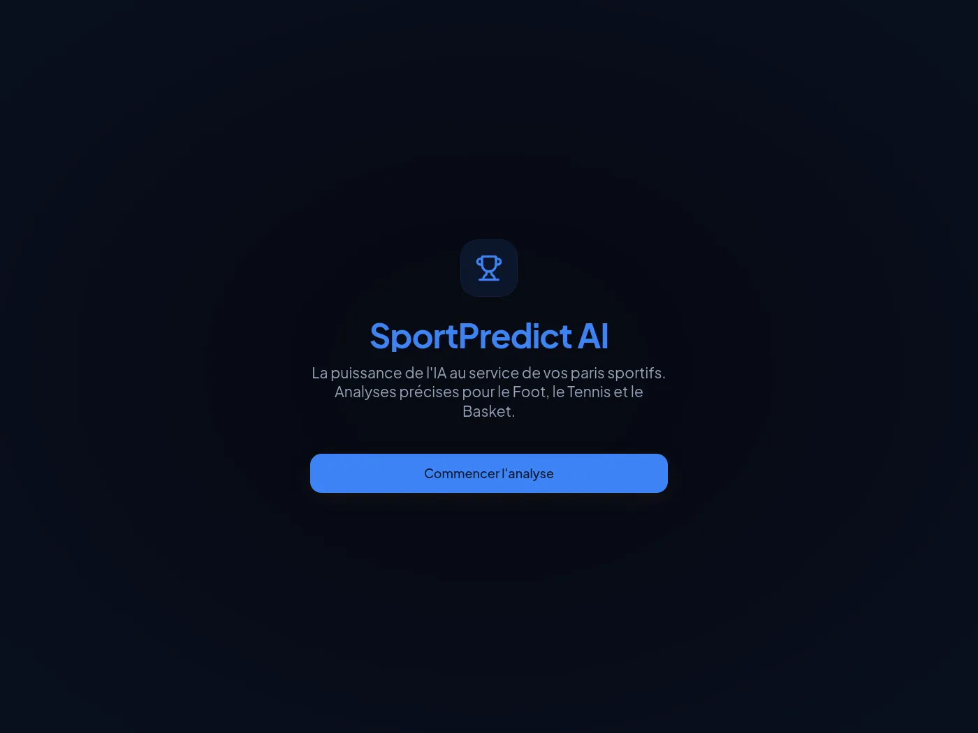 SportPredict AI