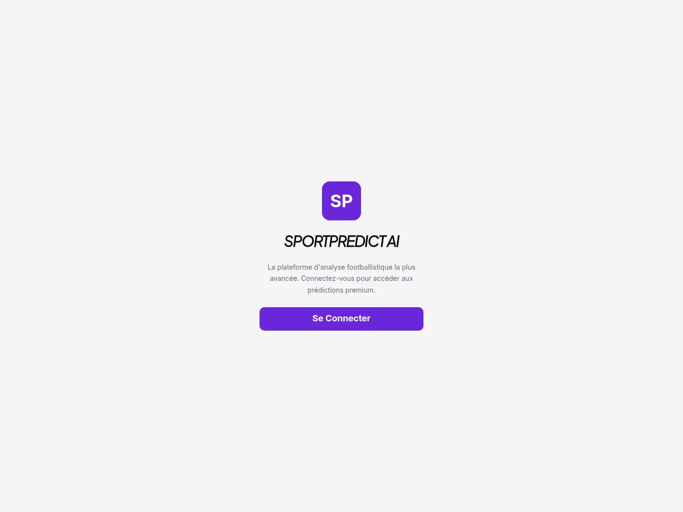 SportPredict AI Bot