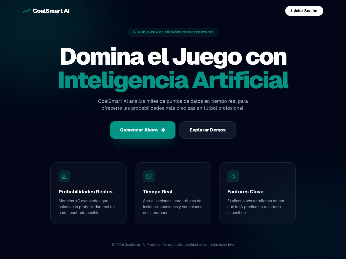 GoalSmart AI Predictor
