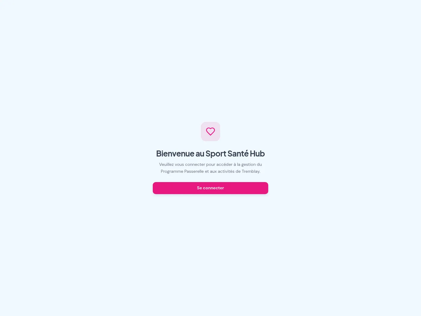 Tremblay Sport Santé Hub