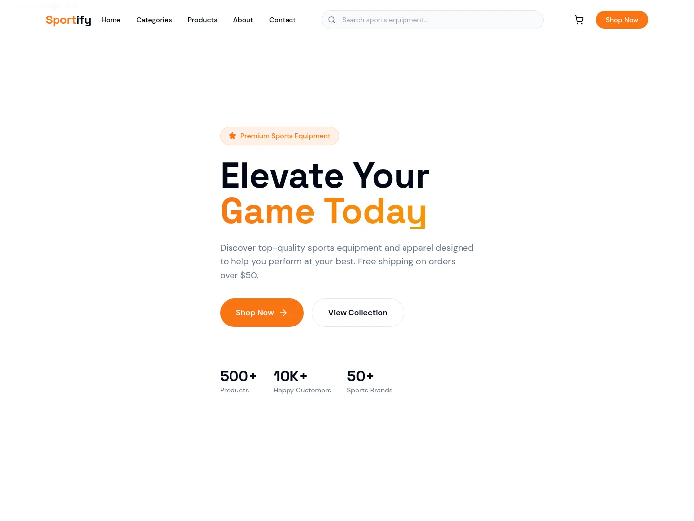 Sportify Shop