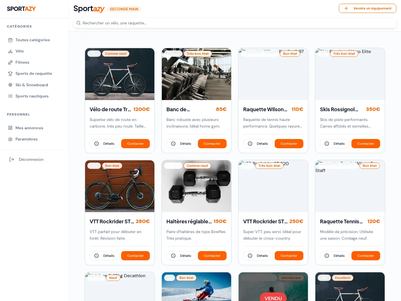 Sportazy Marketplace
