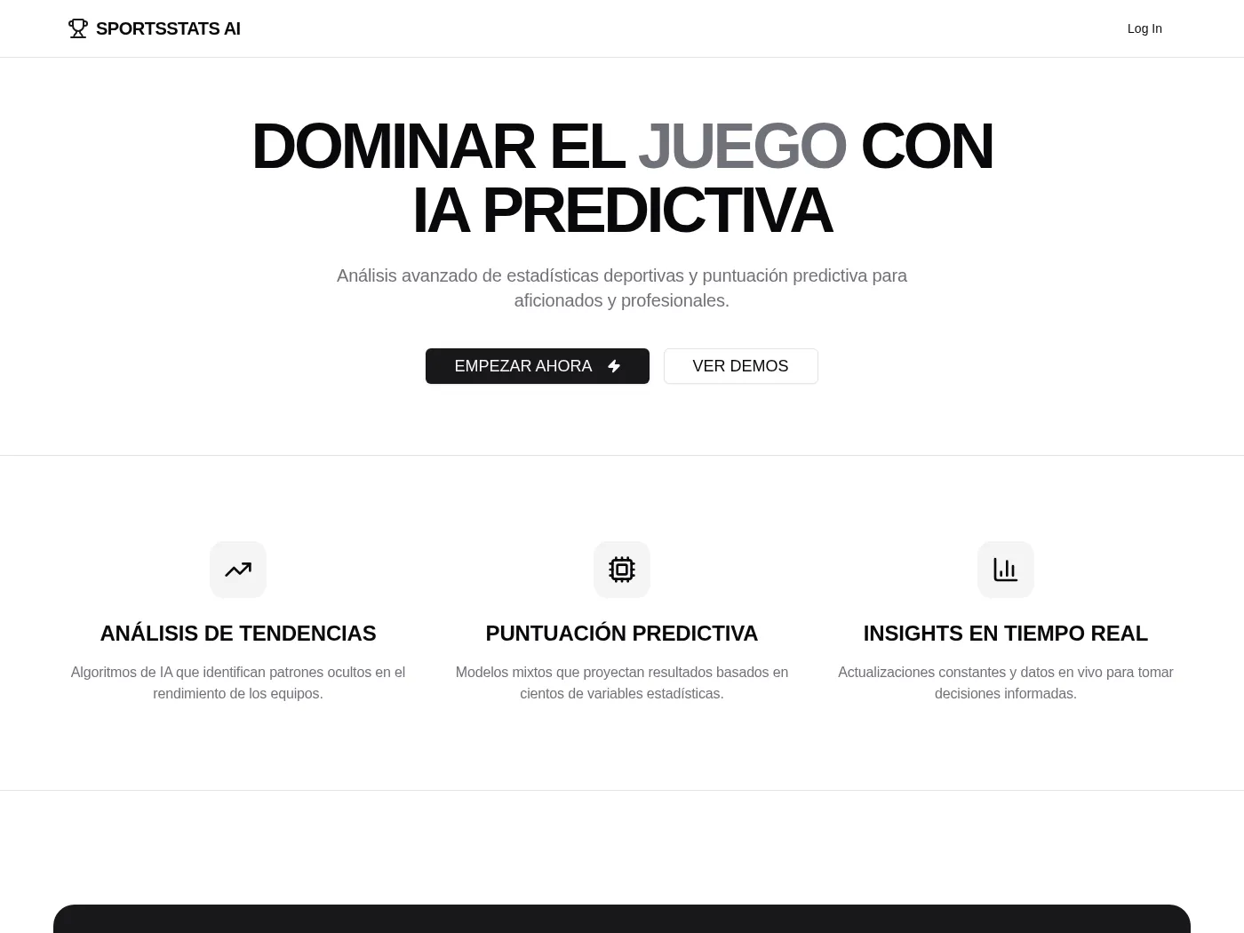SportsStats AI