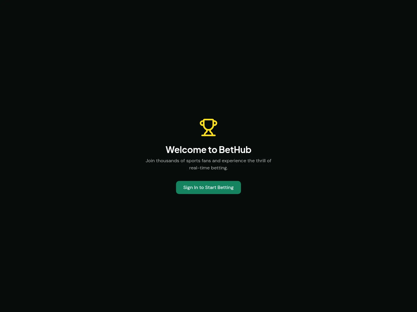 Bet365-Inspired Betting Hub
