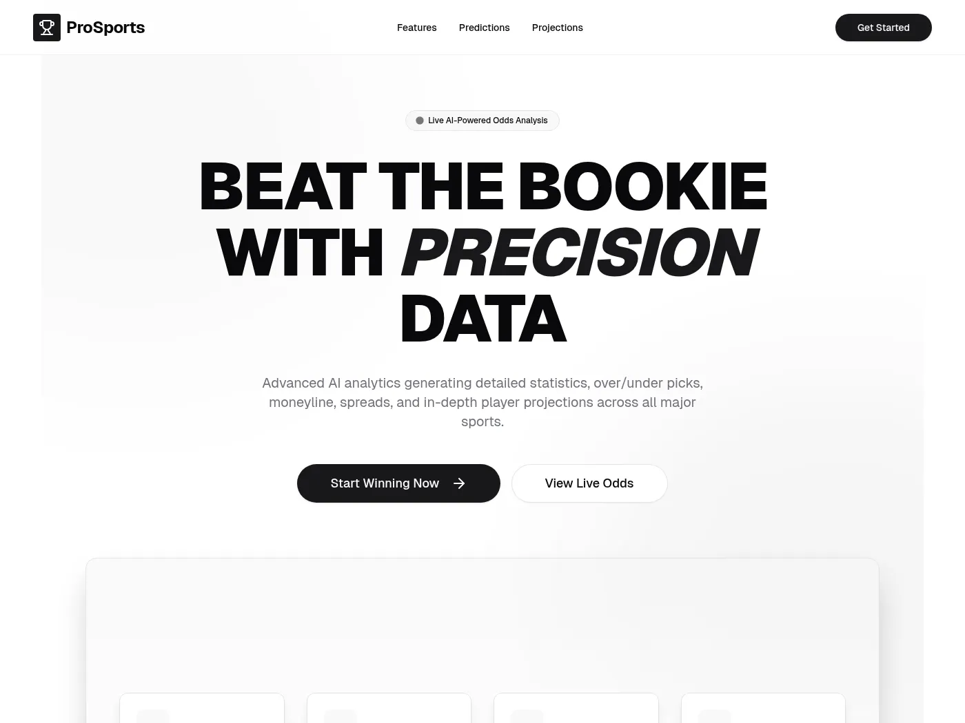ProSports Predictor