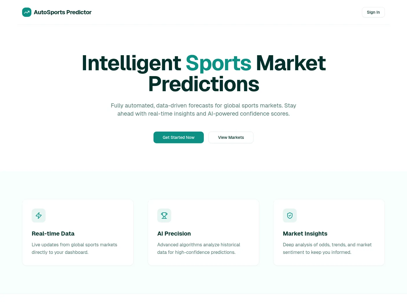 AutoSports Predictor
