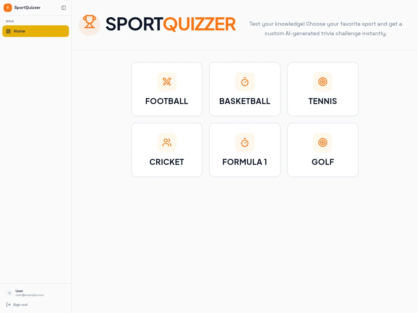 SportQuizzer