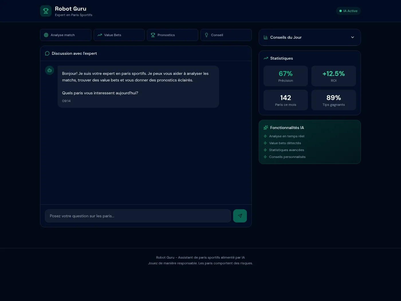SportsBet Robot Guru
