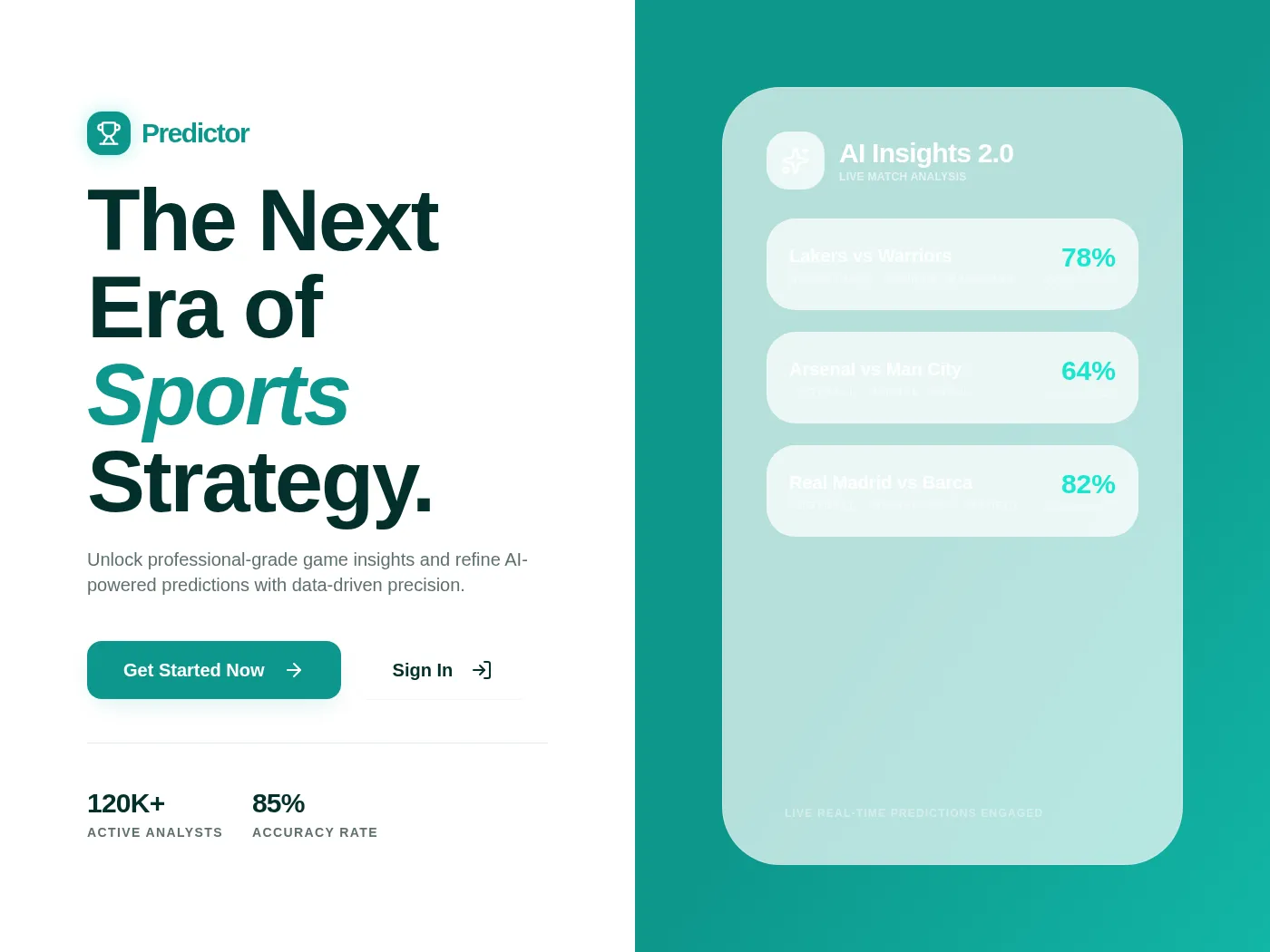 Sporty Game Predictor