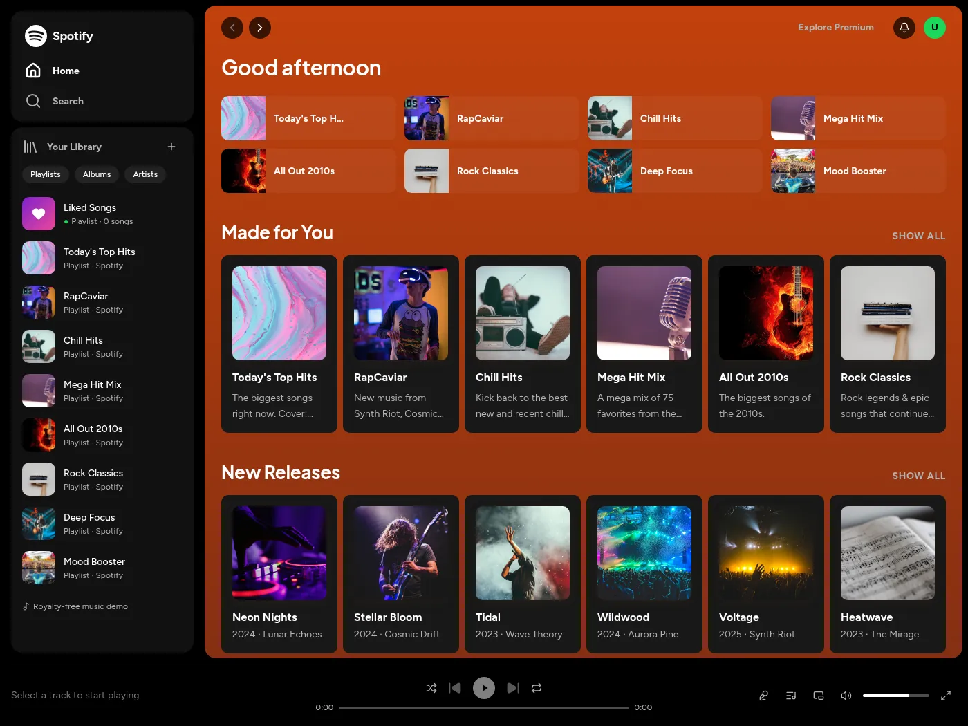 Spotify Clone