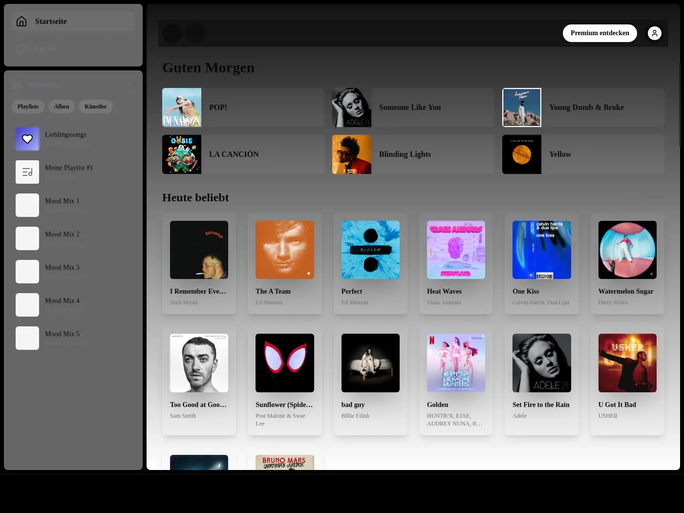 MySpotify Clone