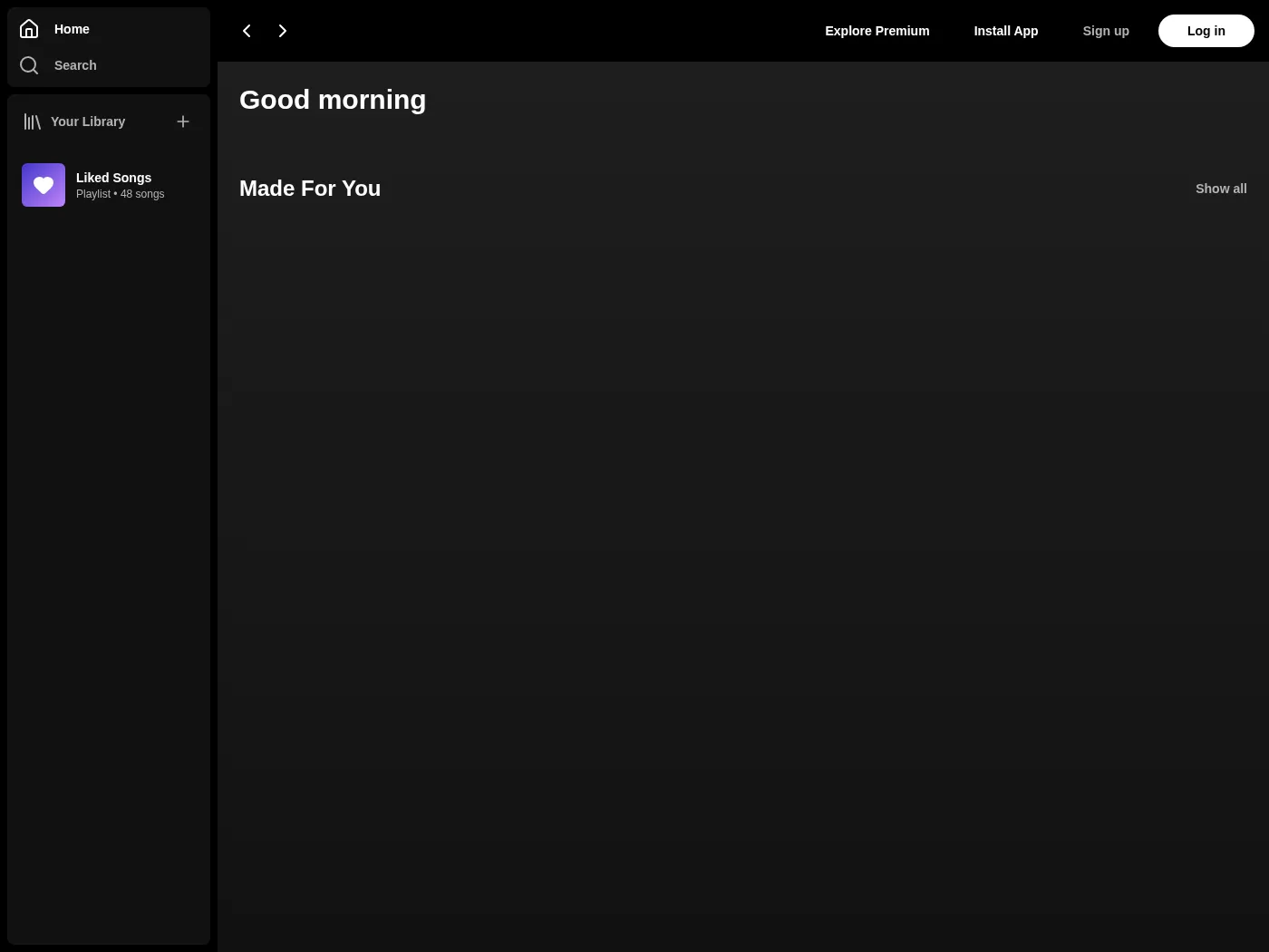 Spotify Clone