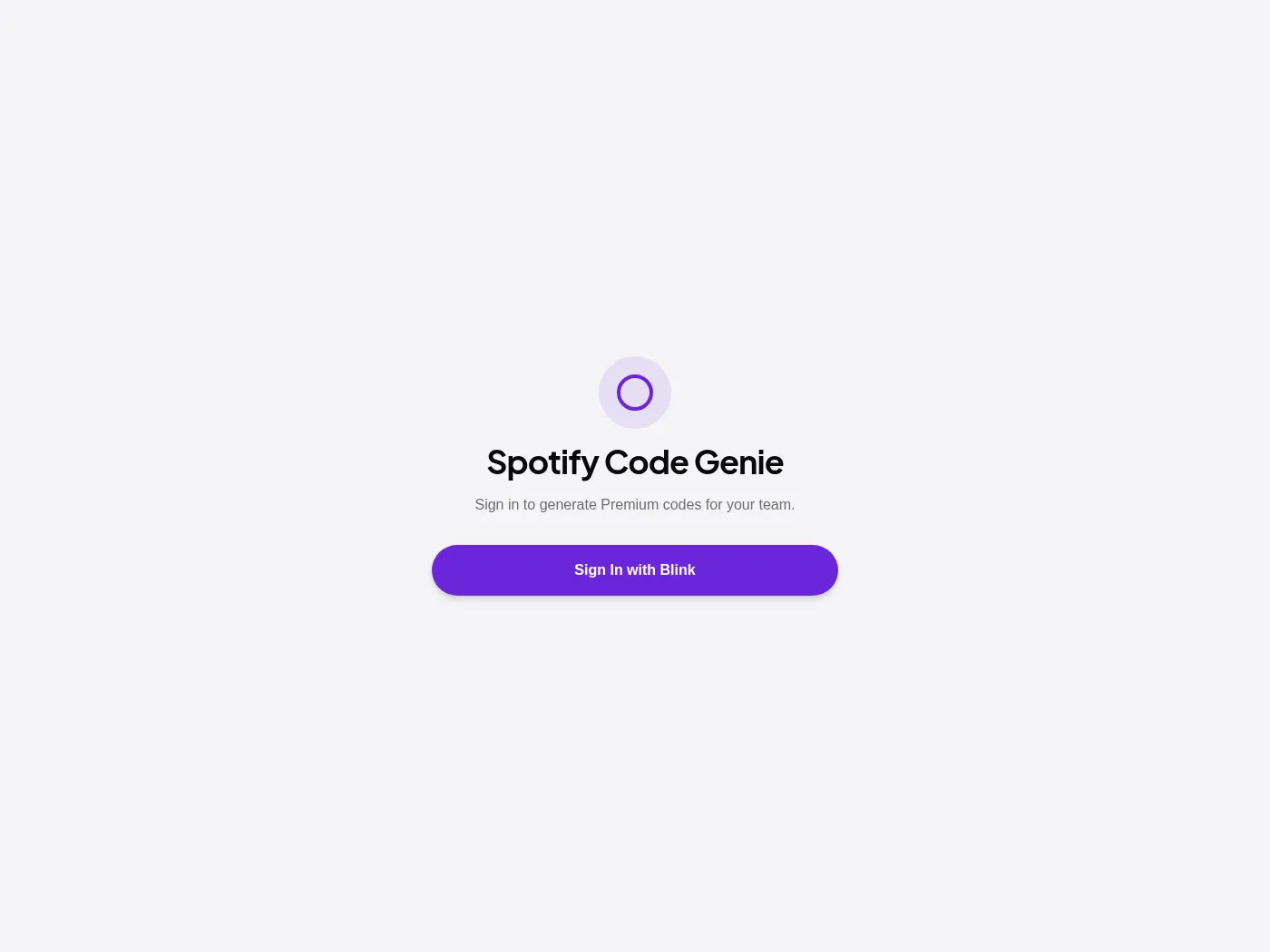Spotify Premium Code Genie