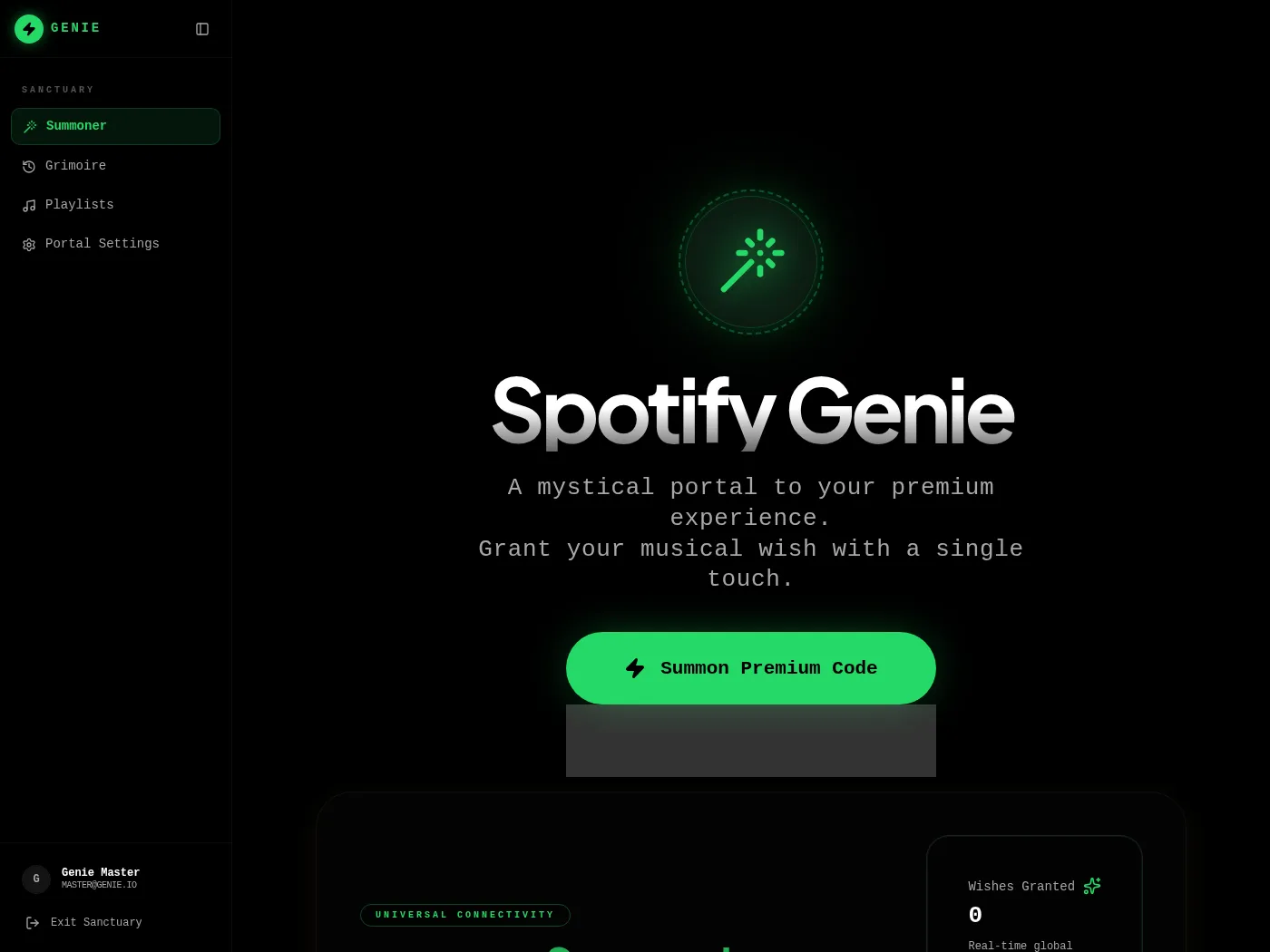 Spotify Code Genie