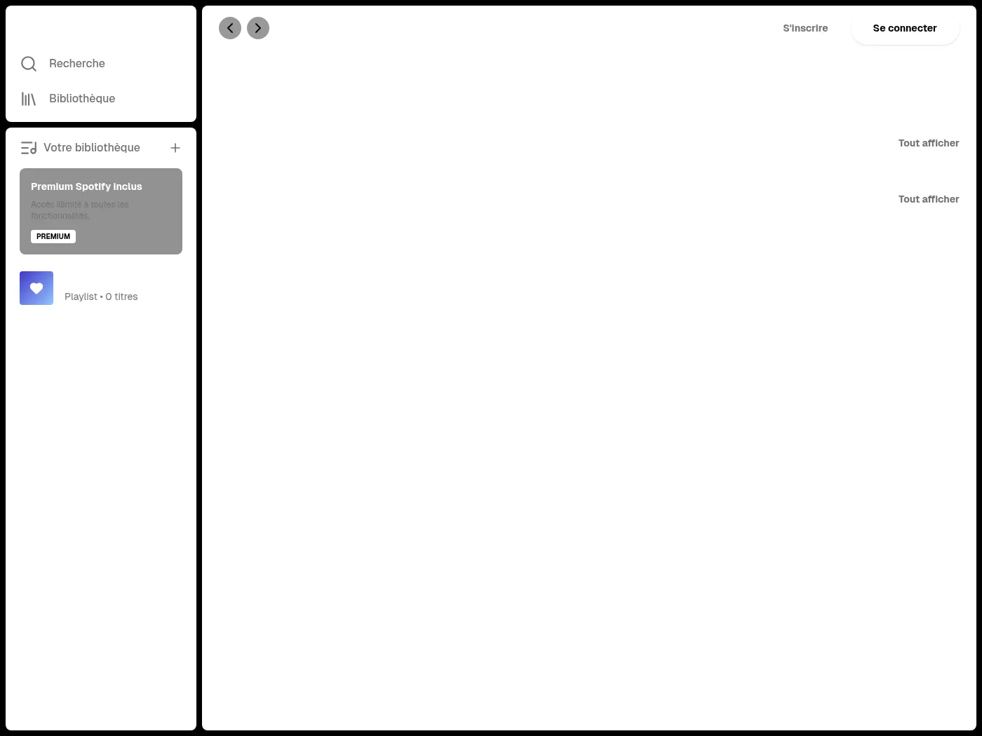 Spotify Clone Premium