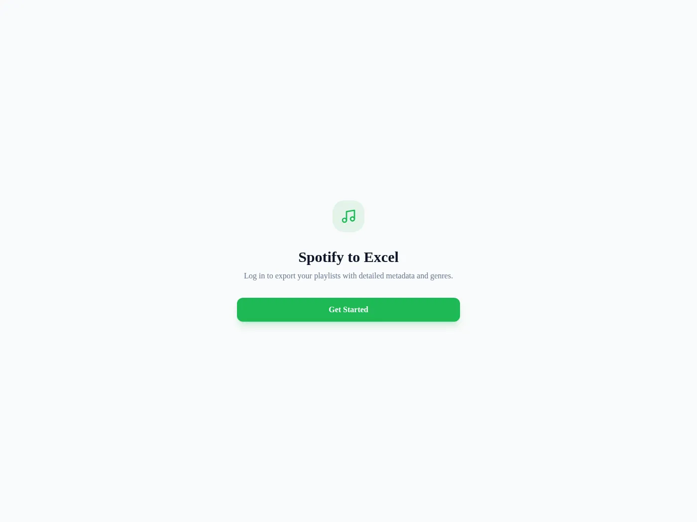 Spotify Playlist Exporter