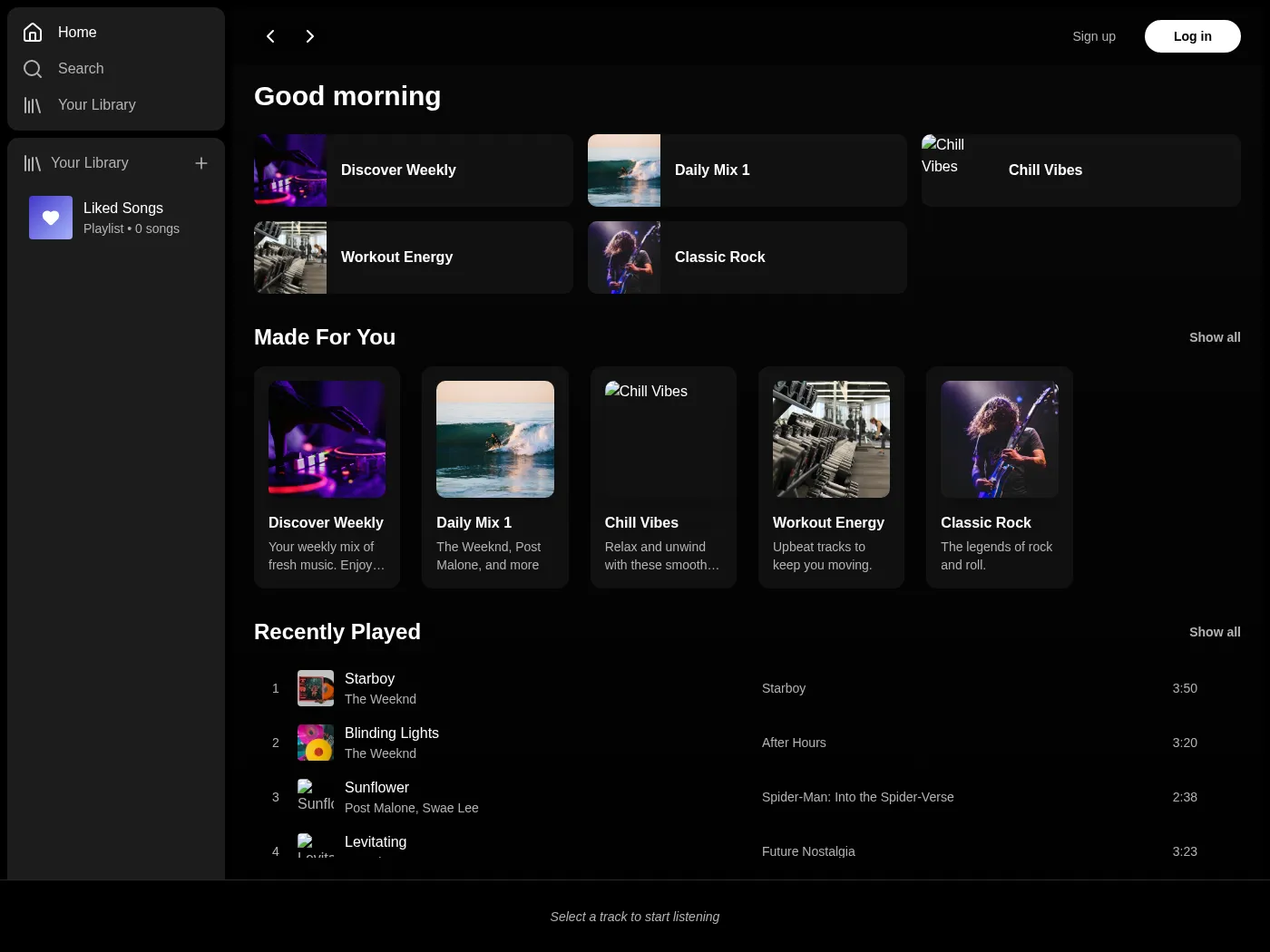 Spotify Reimagined