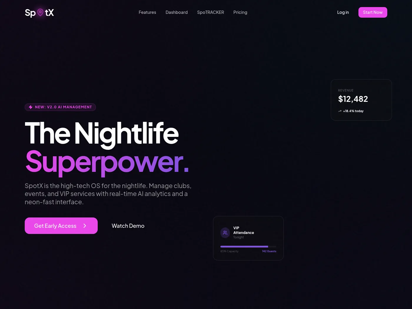 SpotX 3D Night Landing