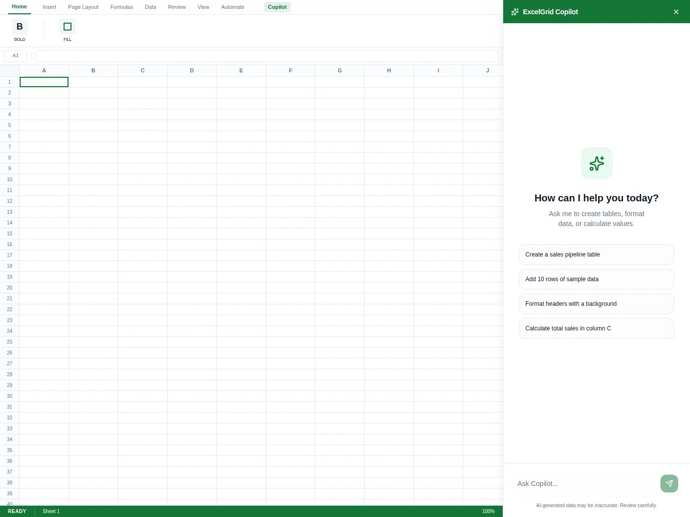ExcelGrid Pro