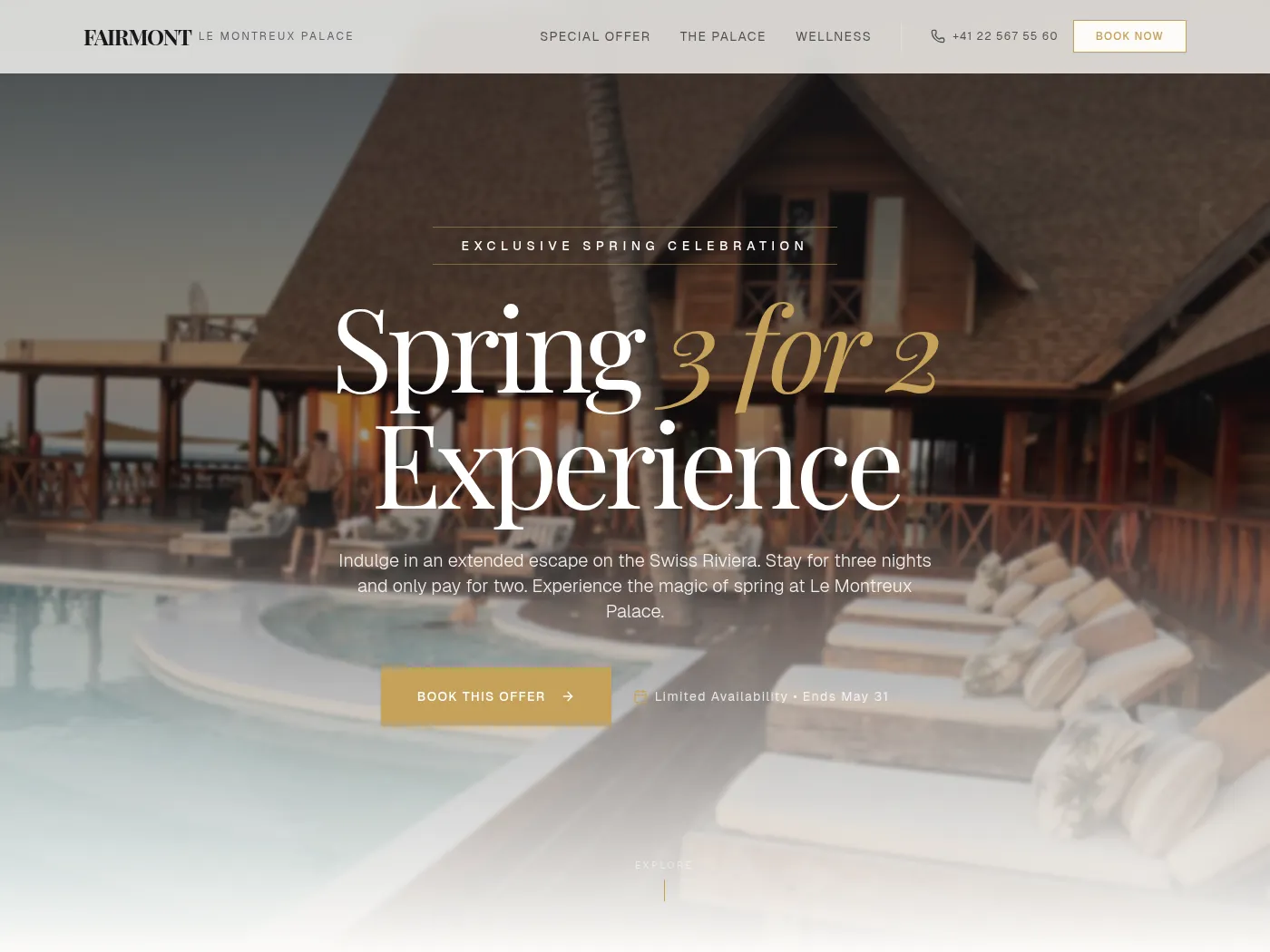 Spring Offer Landing Page
