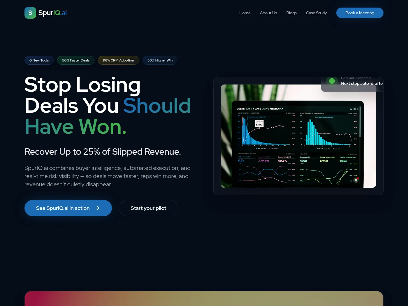 SpurIQ.ai Premium SaaS Website
