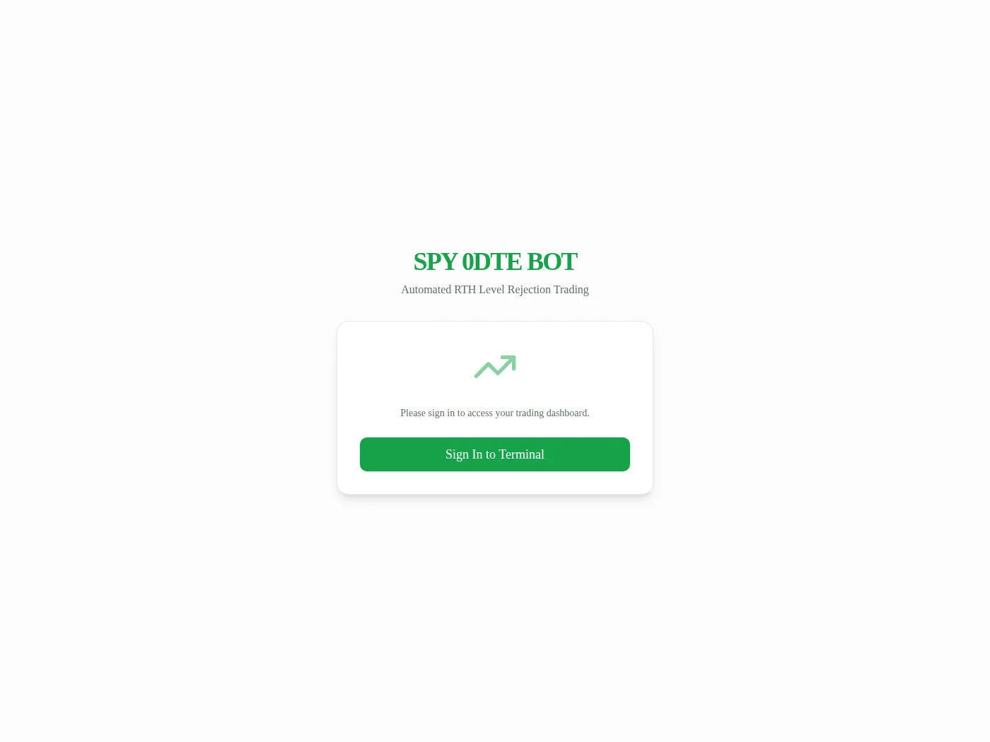 SPY 0DTE TradeBot