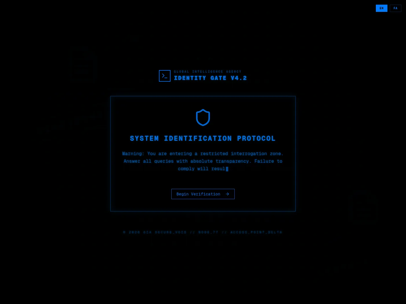 Spy Identity Gate