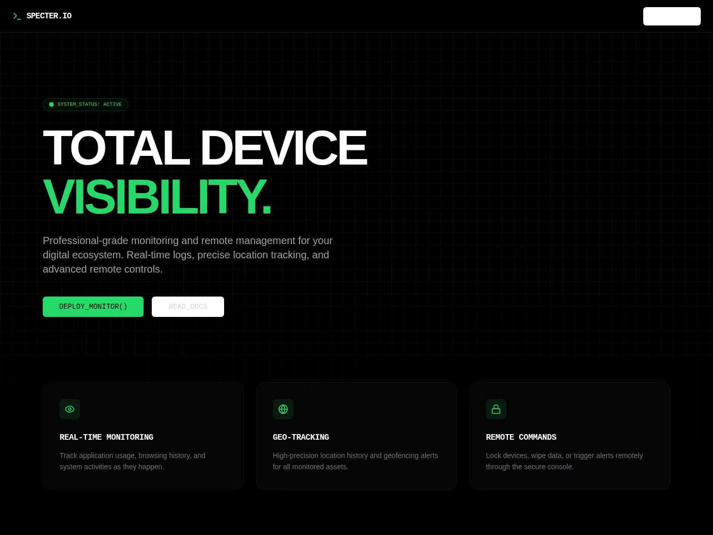 Spy Monitor App