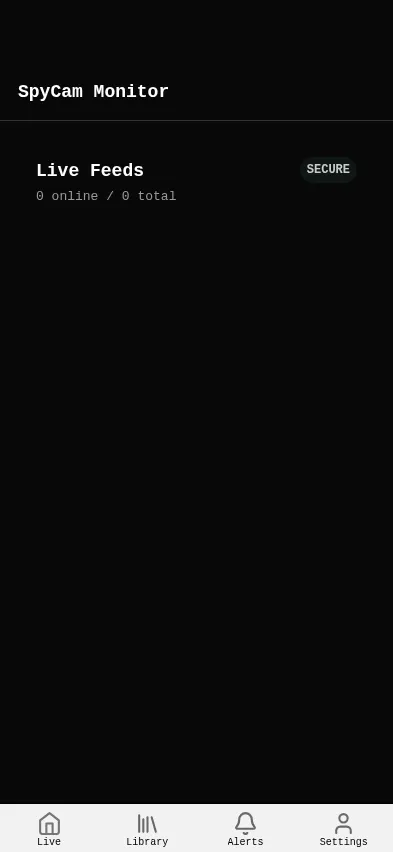 SpyCam Monitor App