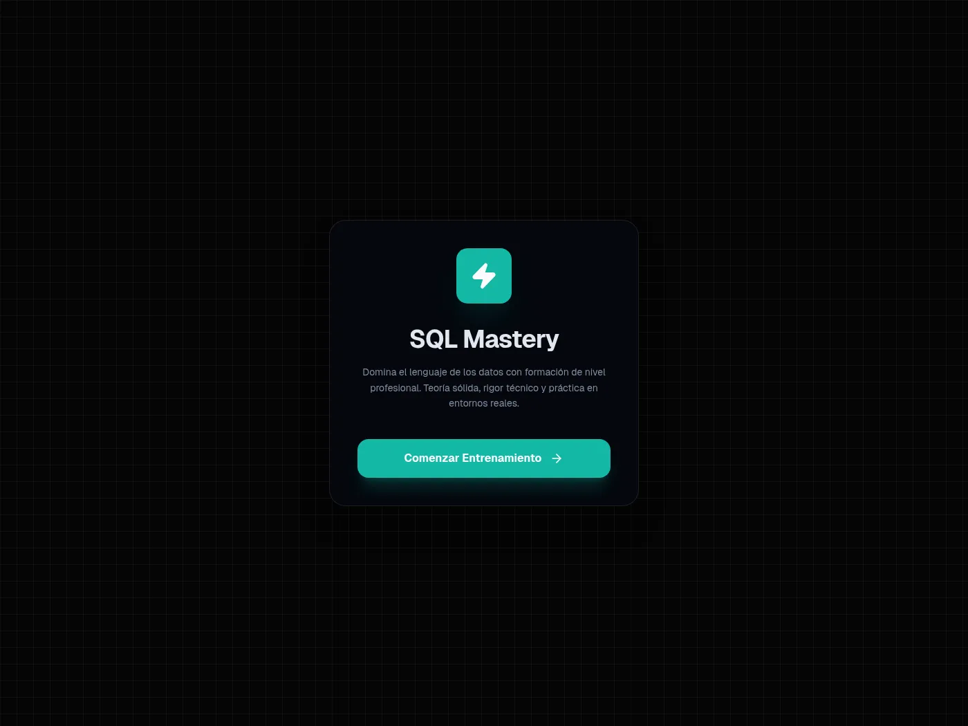 SQL Mastery Bootcamp