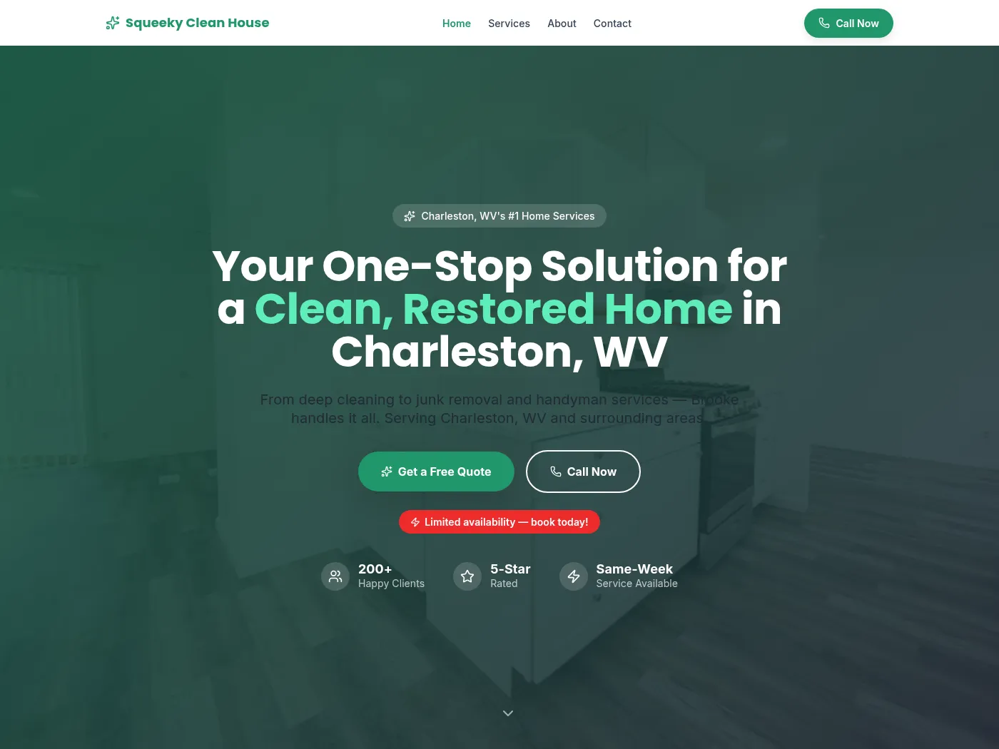 Squeeky Clean Home Site