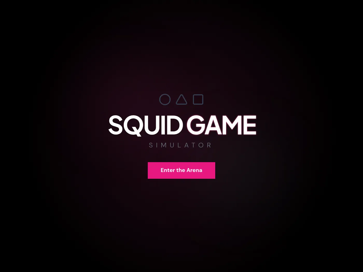 Squid Game Simulator