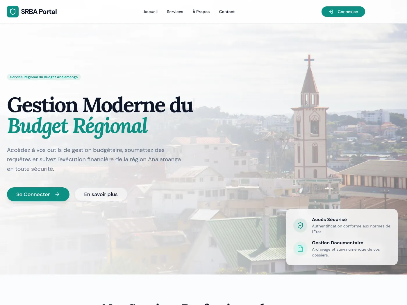SRBA Portal